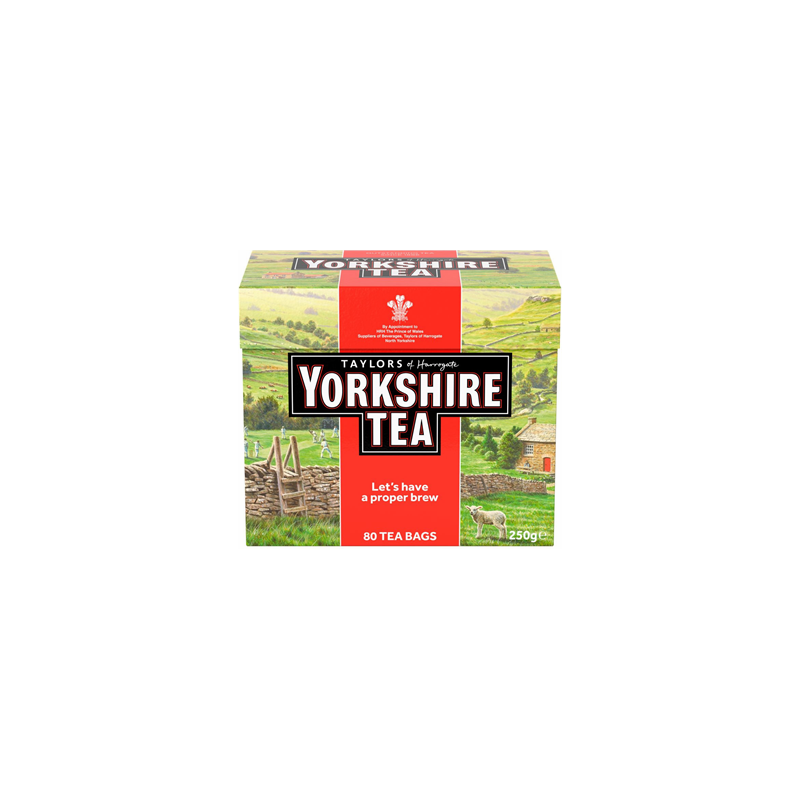 Yorkshire Tea (80 teabags / 250g)