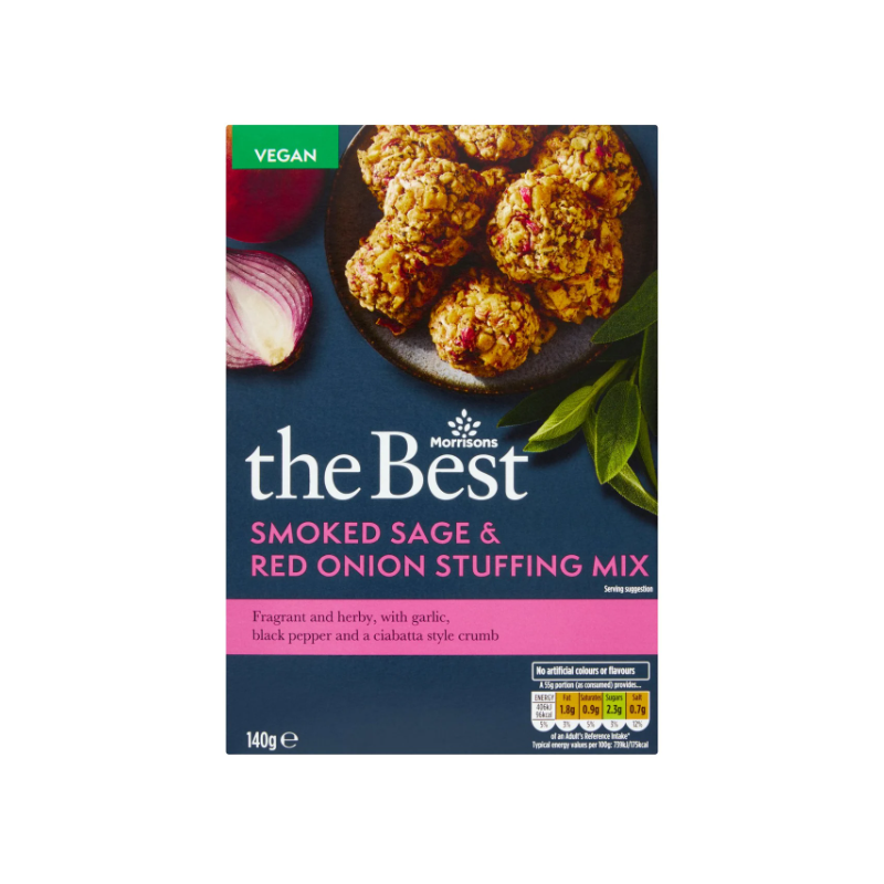 Morrison The Best Smoked Sage & Red Onion Stuffing (140g)